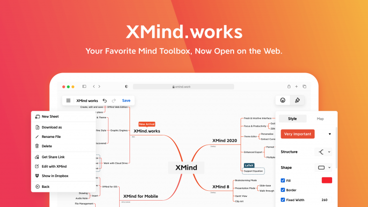 تعلم برنامج XMind - مساقات